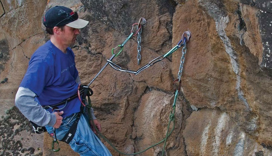 Especificaciones estándar de ASTM F887 para equipo de escalada personal