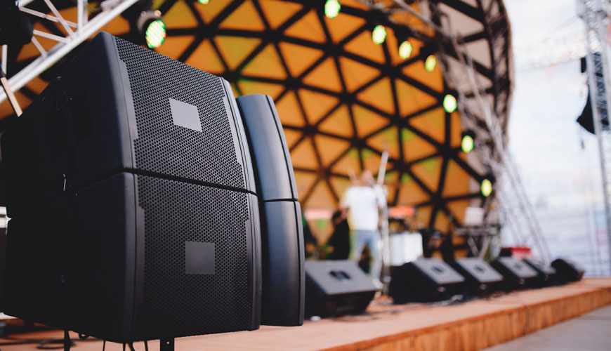 IEC EN 60268-1 Test for Sound System Equipment